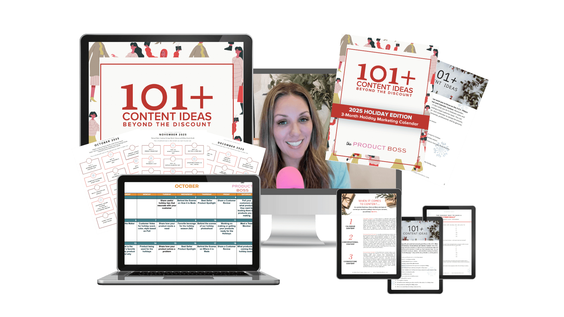 101+ Content Ideas Beyond the Discount Holiday Edition || The Product Boss